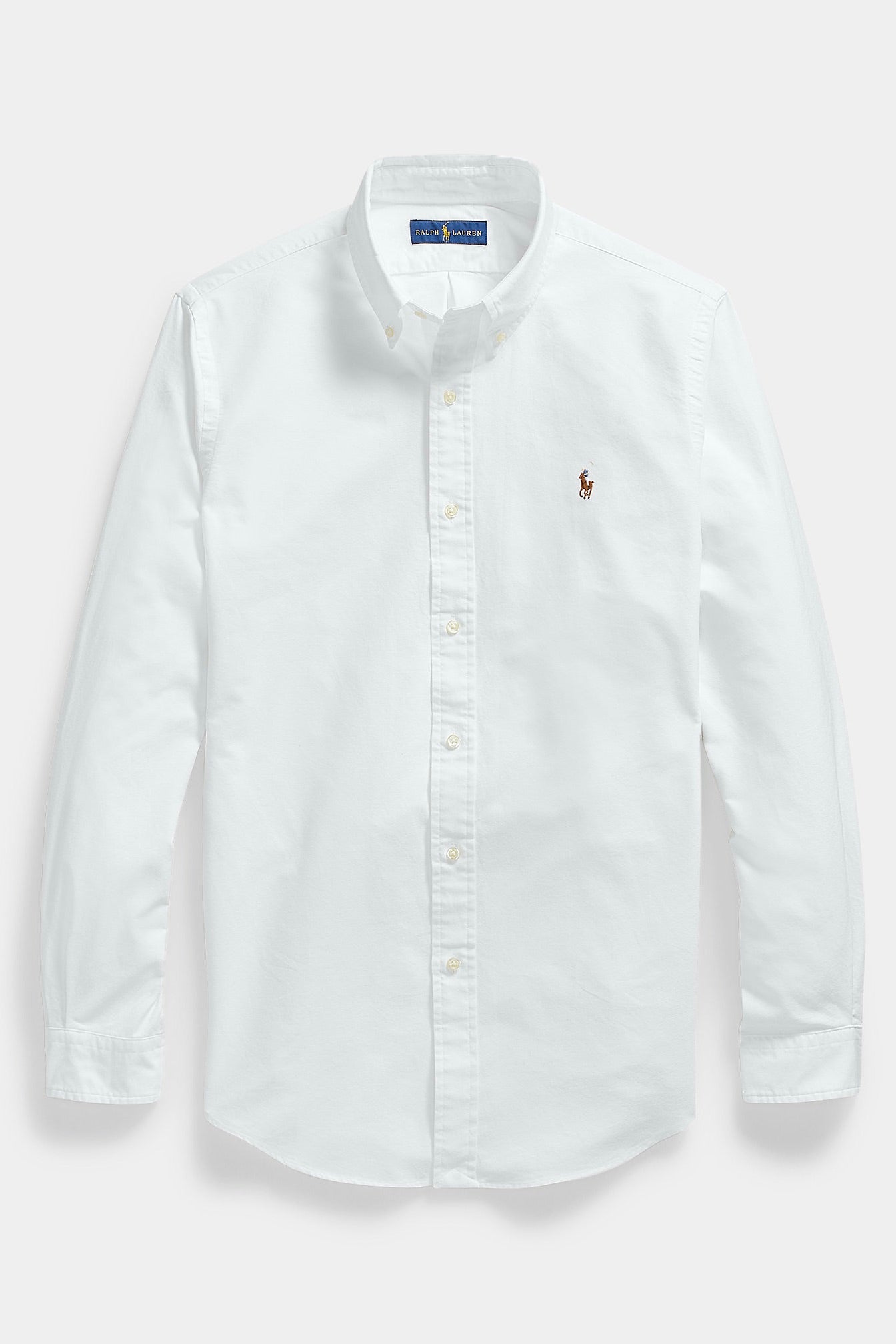 POLO RALPH LAUREN Custom Fit Oxford Shirt White Dale